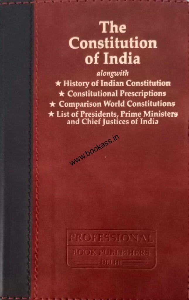 Constitution Of India, Coat Pocket Edition, Palmtop Edition Delexue ...