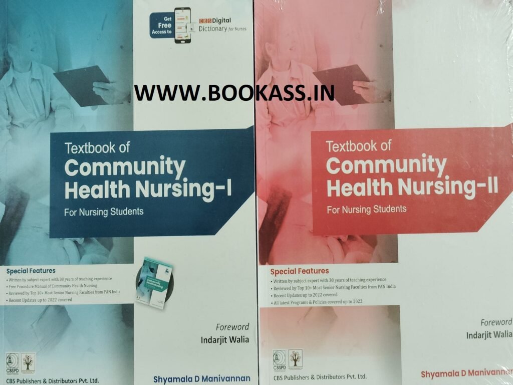 Textbook Of Community Health Nursing 1 and 2 By Shyamala D Manivannan ...